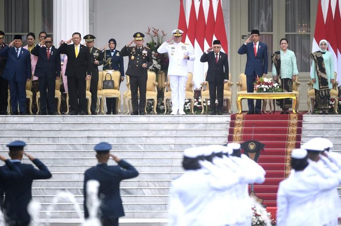 Prabowo Hadiri Pelantikan Calon Perwira Remaja TNI-Polri di Istana ...