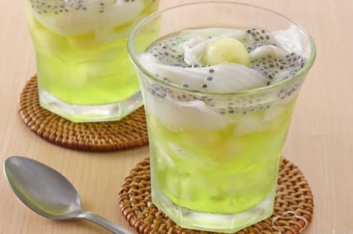 Resep Membuat Es Blewah Melon Segar Menu Pencuci Mulut Ala Indonesia ...