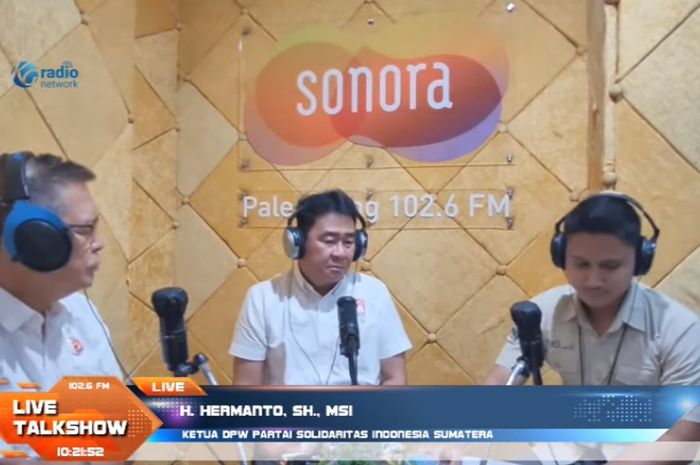 Talkshow Sonora Palembang: Peluang Partai Anak Muda di Mata Pemilih ...