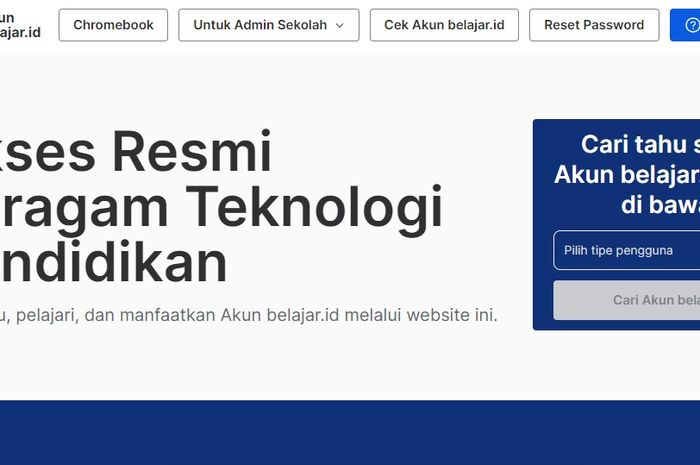 Cara Membuat Akun belajar.id, Panduan Akses Aplikasi Pembelajaran ...