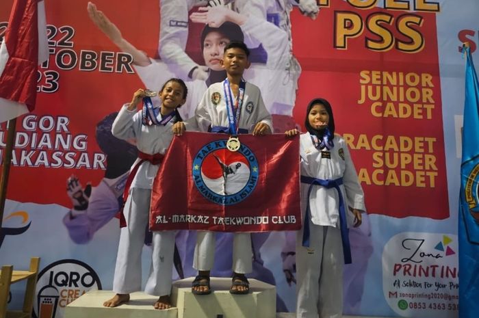 Atlet Makassar Raih Emas di Turnamen Taekwondo Poltek Cup 2023 - Sonora.id