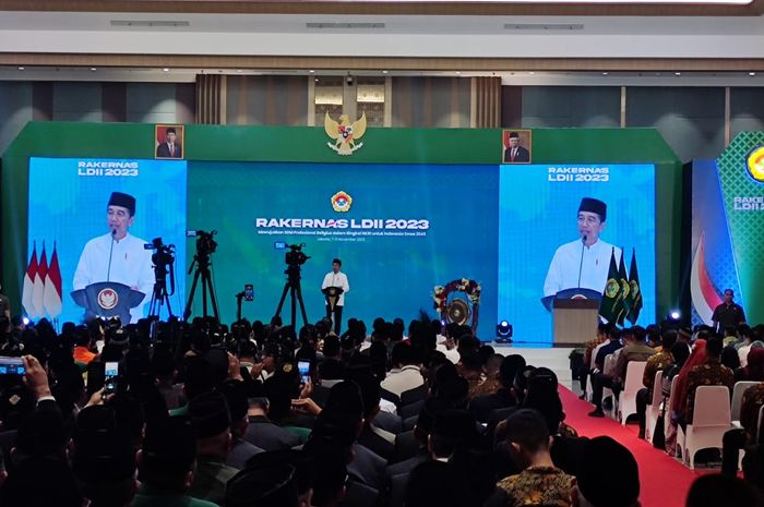 Membuka Rakernas LDII, Presiden Jokowi Kembali Bicara Pemimpinan Kuat ...