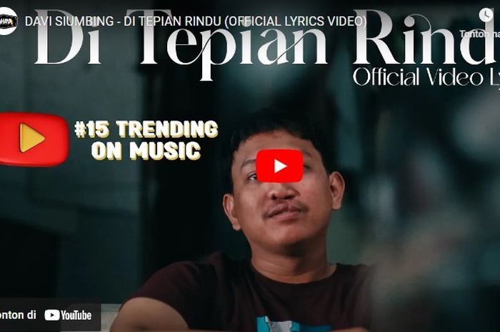 Lirik Lagu Di Tepian Rindu - Davi Siumbing, Pah anakmu mulai dewasa ...