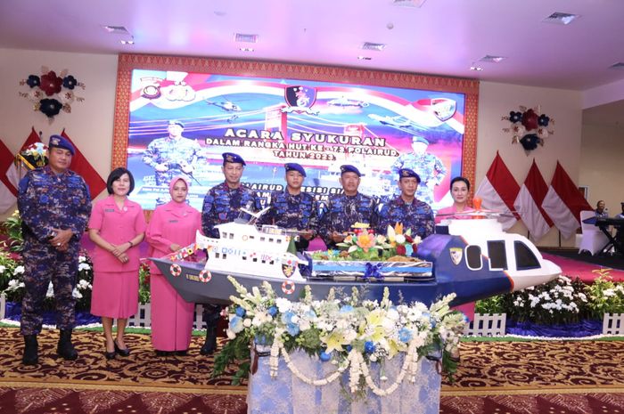 Polda Sumsel Gelar Syukuran HUT Ke-73 Polairud Tahun 2023 - Sonora.id