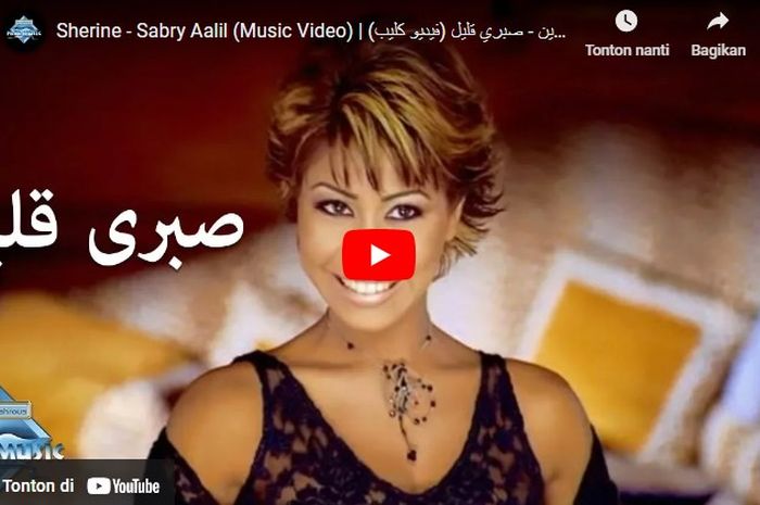 Lirik Lagu Sabry Aleel - Sherine Viral di TikTok, Lengkap Arab Latin dan Arti - Sonora.id