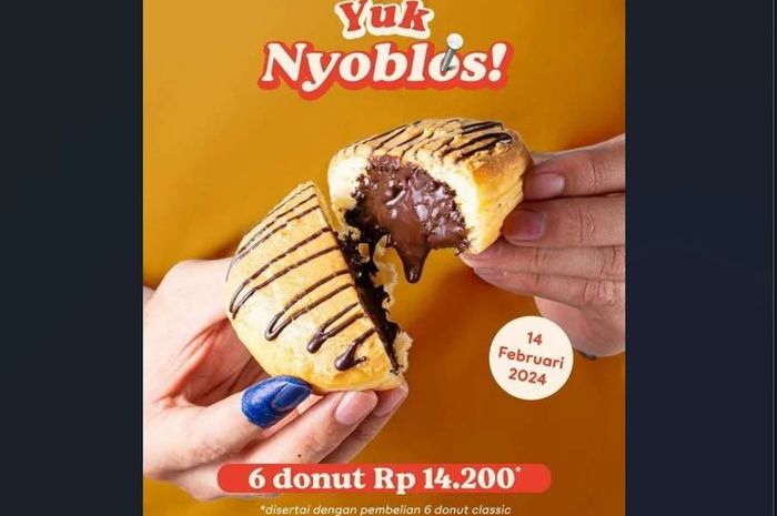 Daftar Promo Makanan Edisi Pemilu 2024, Banjir Diskonnya - Sonora.id