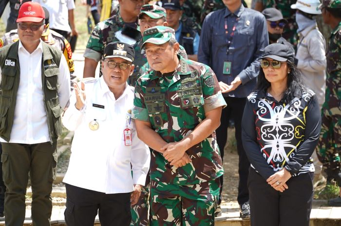 Kunjungan Kerja KASAD di Kawasan Titik Nol IKN - Sonora.id