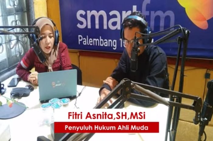 Kanwil Kementrian Hukum dan Ham Sumsel Sosialisasi Merek di Smart FM ...