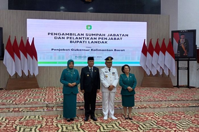 Gutmen Nainggolan Resmi Dilantik sebagai Pj Bupati Landak - Sonora.id