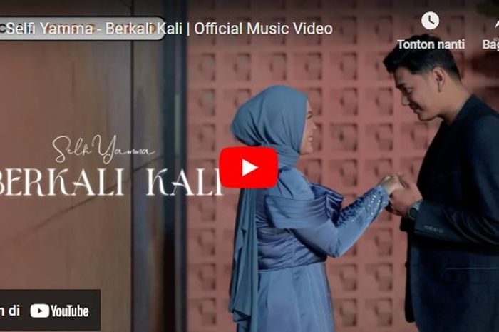 Lirik Lagu Berkali Kali - Selfi Yamma, Satu kali engkau masih kumaafkan - Sonora.id