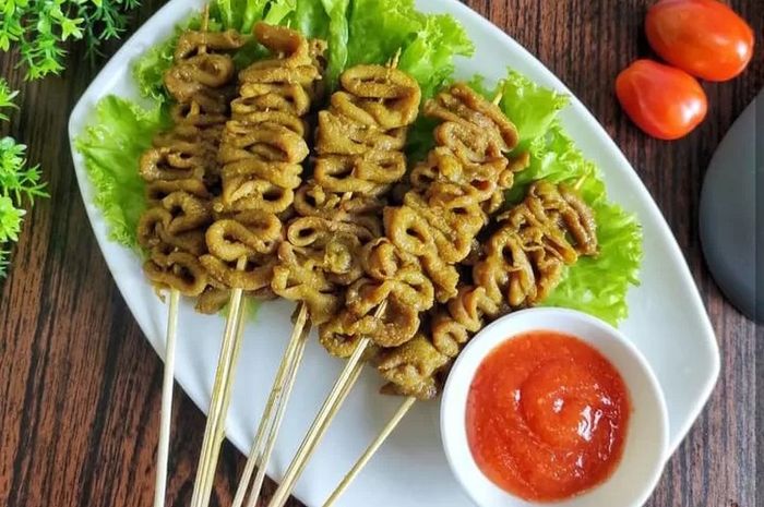 Resep Sate Usus Bumbu Kuning yang Gurih Bumbu Medhok, Nikmat - Sonora.id