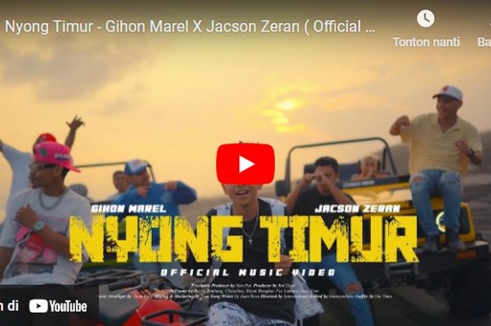 Lirik Lagu Nyong Timur - Gihon Marel X Jacson Zeran, Su kariting mata ...