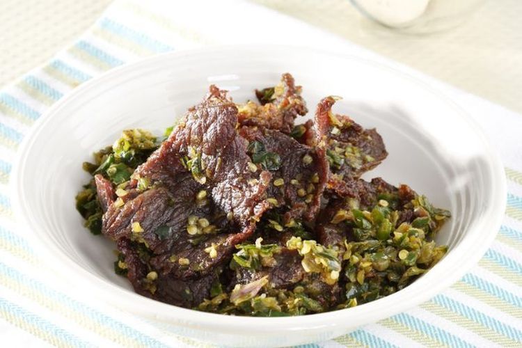 Cara Membuat Dendeng Daging Cabe Ijo,Olahan Daging Kurban Yang Awet ...