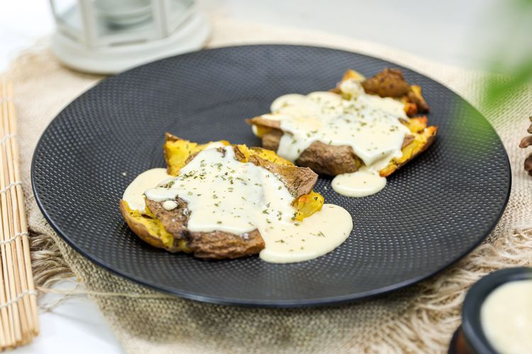 Cocok Buat Sarapan, Berikut Cara Membuat Smashed Potato Saus Brulee ...