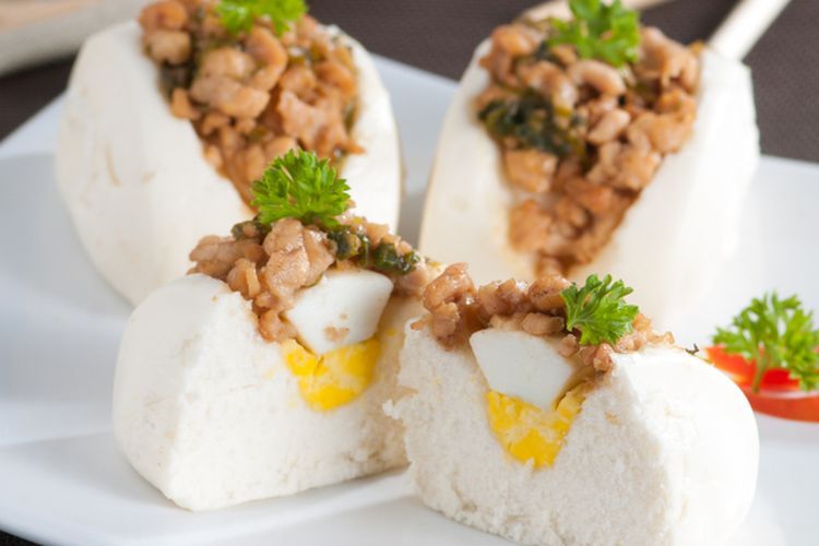 Cocok Buat Bekal Anak, Berikut Cara Membuat Mantau Isi Tuna Salad ...