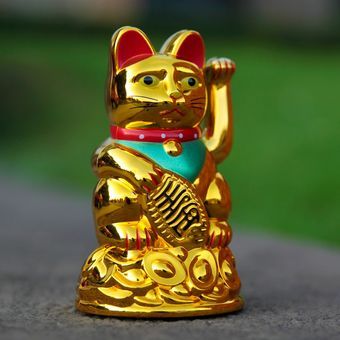 Mengenal Patung Kucing Keberuntungan Dalam Feng Shui, Simbol Kekayaan ...