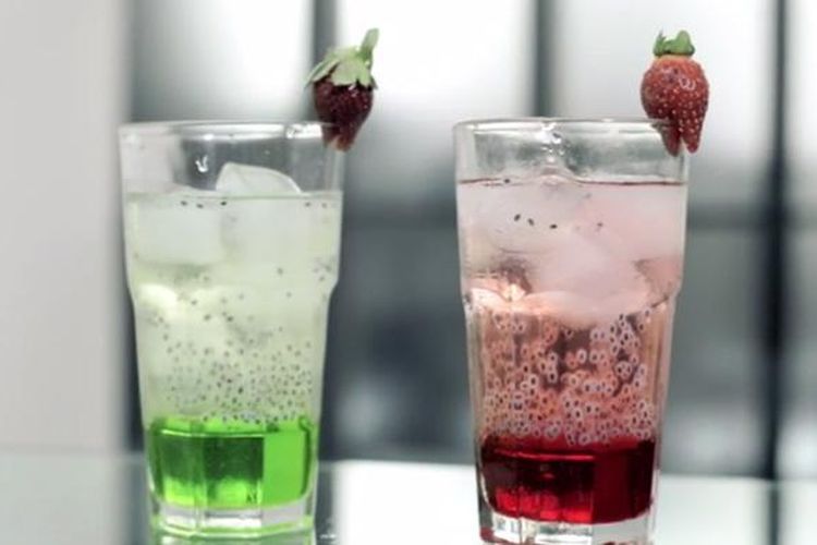 Minuman Segar Untuk Ide Jualan, Berikut Resep Es Santan Selasih ...