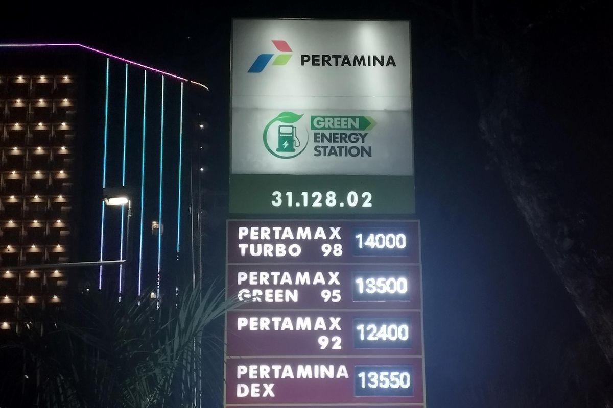Pertamina Resmi Pasarkan Pertamax Green 95, Harga Sebesar Rp 13.500 Per ...