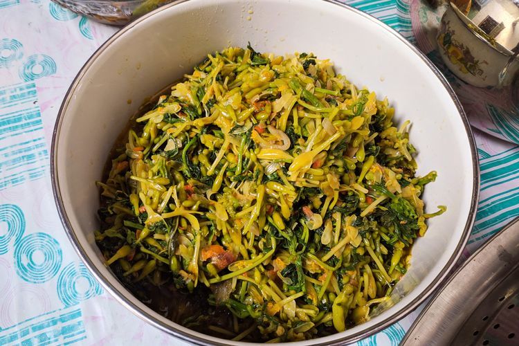 Rebus biar Tidak Pahit, Berikut Resep Tumis Bunga Pepaya Pakai Teri ...