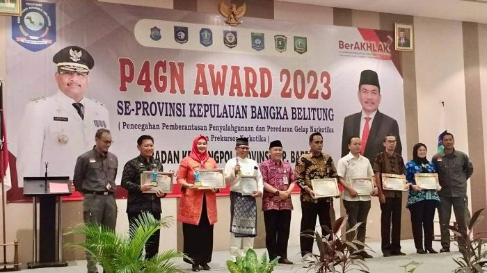 Penghargaan P4GN dari Provinsi Kepulauan Bangka Belitung Berhasil Diraih Pemkot Pangkalpinang ...