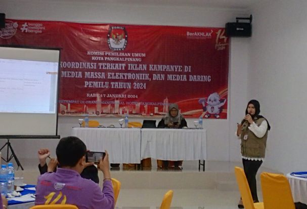 Kpu Pangkapinang Gelar Rakor Terkait Iklan Kampanye Di Media Cetak