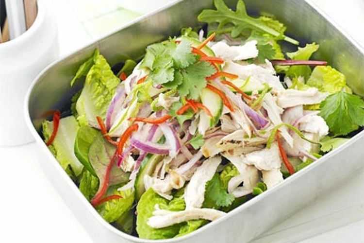 Cara Membuat Salad Sayur Ayam, Menu Diet Praktis untuk Pemula - bangka ...