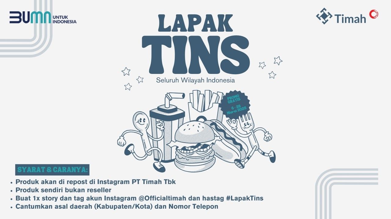 Lapak TINS Wadah PT Timah Promosikan Produk UMKM Secara Gratis di Media Sosial Perusahaan, Simak ...