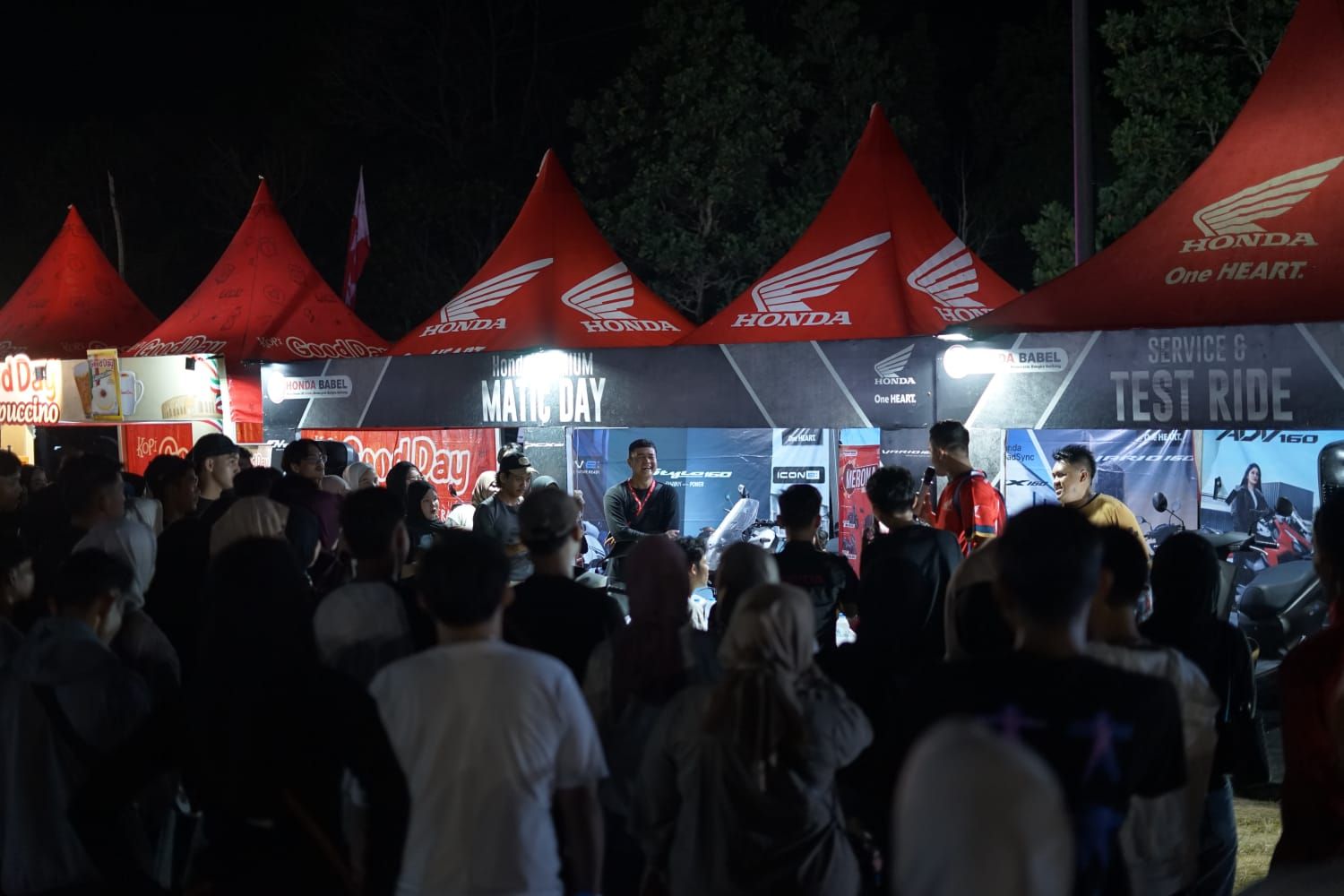 Honda Premium Matic Day Sukses Digelar di UBB, Ribuan Pengunjung Padati ...