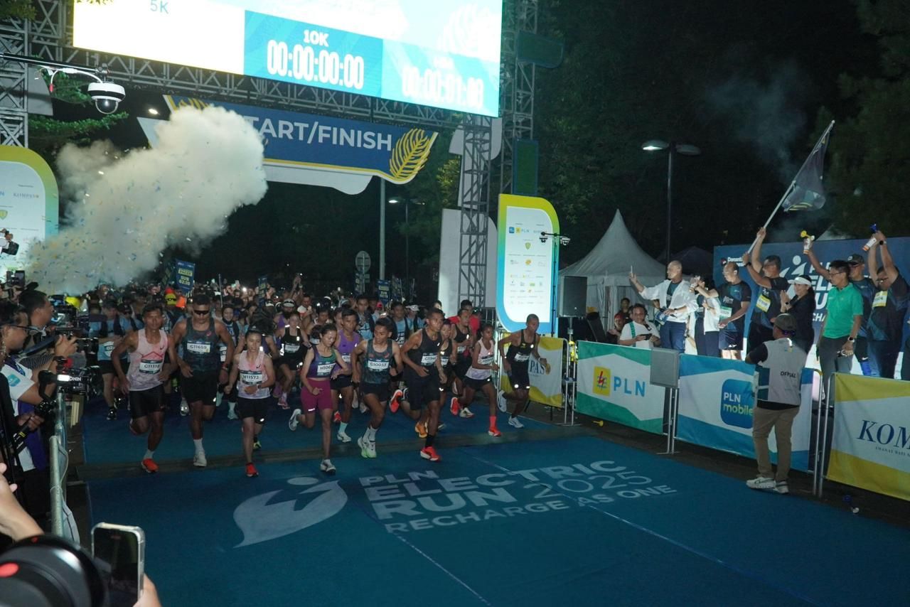PLN Electric Run 2025 Sukses Digelar, Jadi Event Lari Nol Emisi Pertama ...