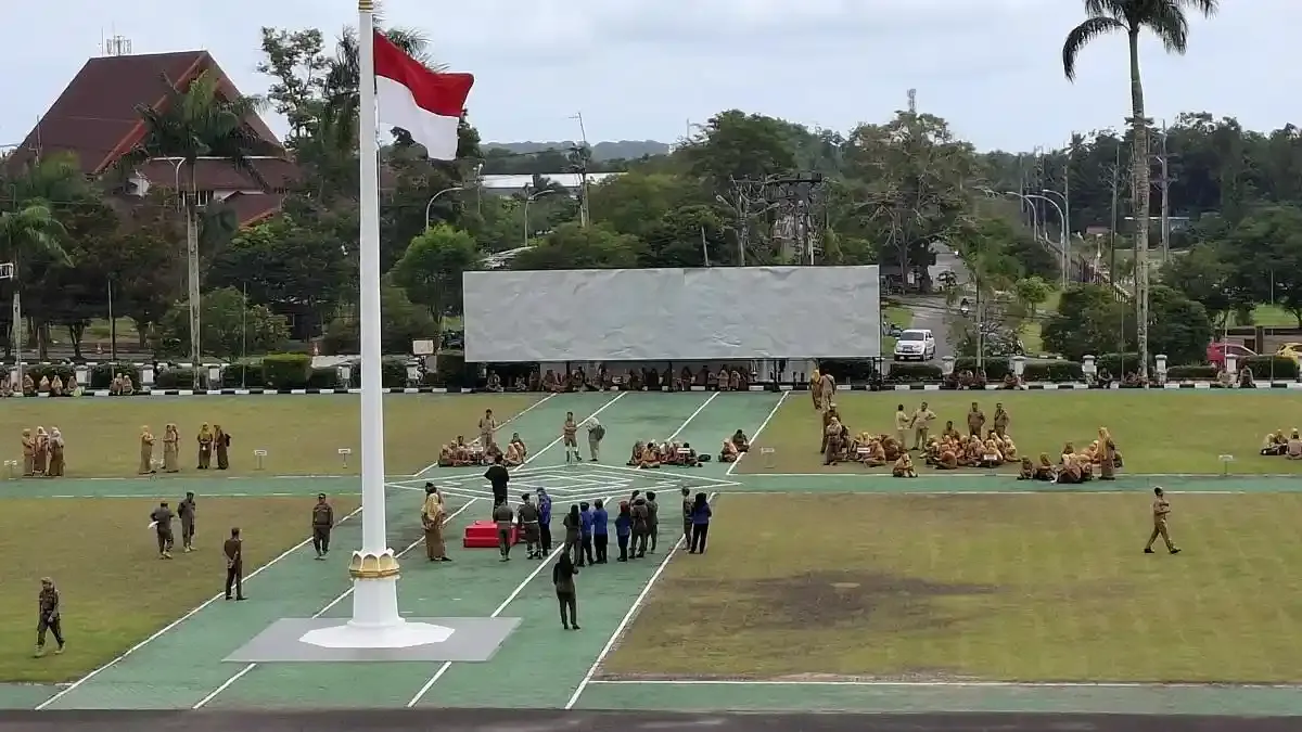 Puluhan ASN Pemprov Babel Melanggar Disiplin, Kedapatan Tak Pakai Topi ...