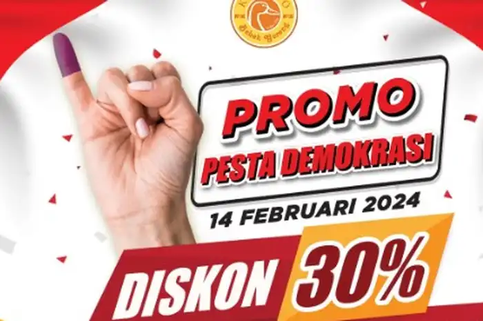 20 Promo Pemilu 2024, Ada Hokben, Holland, Pizza Hut, hingga Subway ...