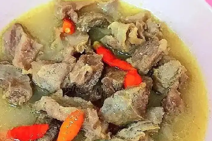 Resep Membuat Tengkleng Kambing yang Ringkas dan Praktis - Sonora.id