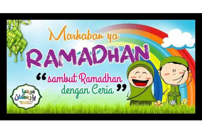 40 Banner Pawai Ramadhan 2025 untuk Anak SD/TK, Kreatif dan Ceria - Sonora.id
