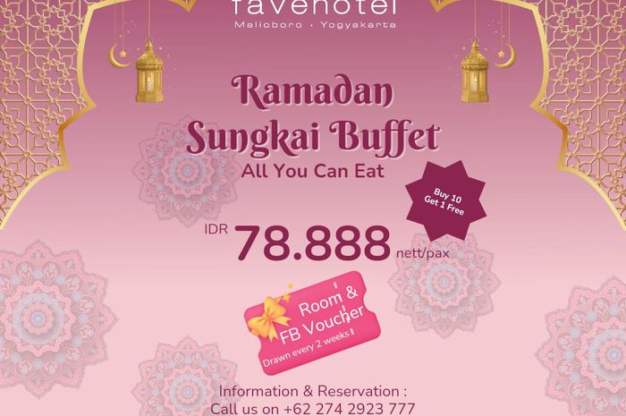 Momen Penuh Kenangan dengan Ramadan Sungkai Buffet Mulai dari 38 Ribuan ...