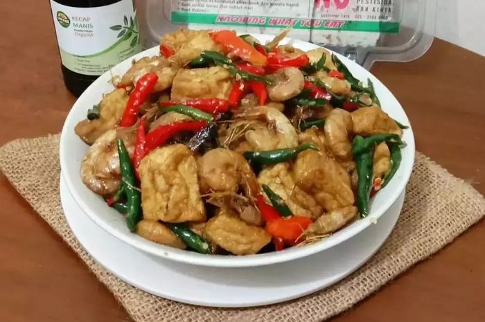 Resep Oseng Udang Tahu Pedas Gurih yang Nikmat, Cocok Untuk Berbuka ...