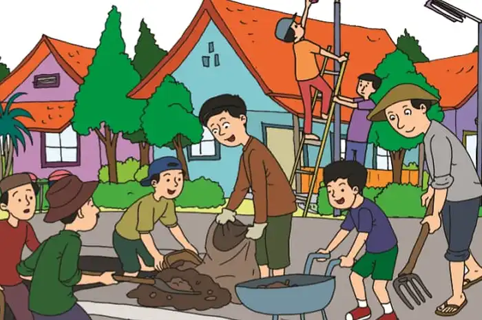 20 Contoh Semangat Gotong Royong di Kehidupan Masyarakat Sehari-hari ...