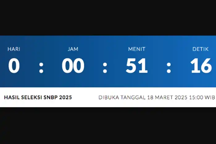 45 Link Pengumuman SNBP 2025 Resmi, Diumumkan Hari Ini Jam 15:00 WIB - Sonora.id