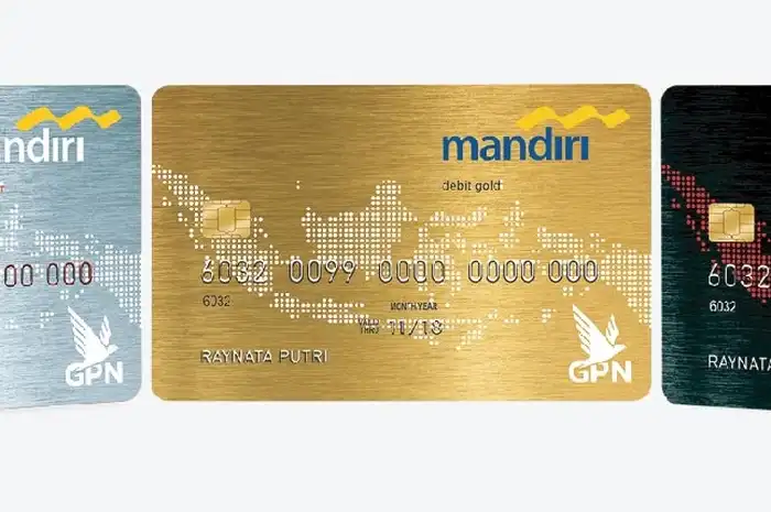 6 Jenis Kartu Debit Mandiri, dengan Limit Tarik dan Biaya Administrasi - Sonora.id
