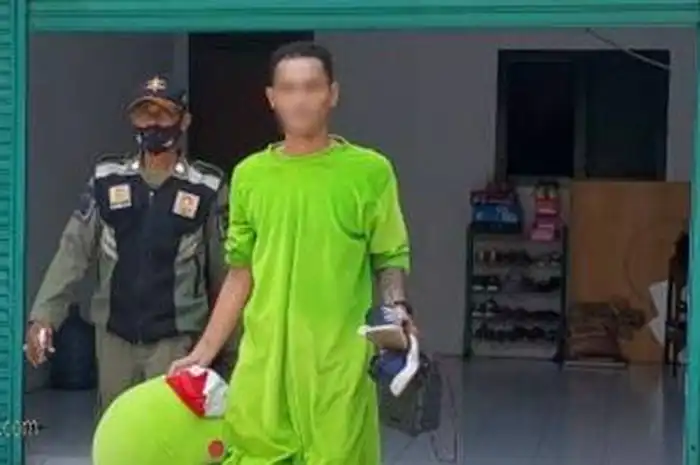 Badut Pengamen Terjaring Razia Satpol PP di Sukoharjo, Ternyata Segini Penghasilannya - Sonora.id