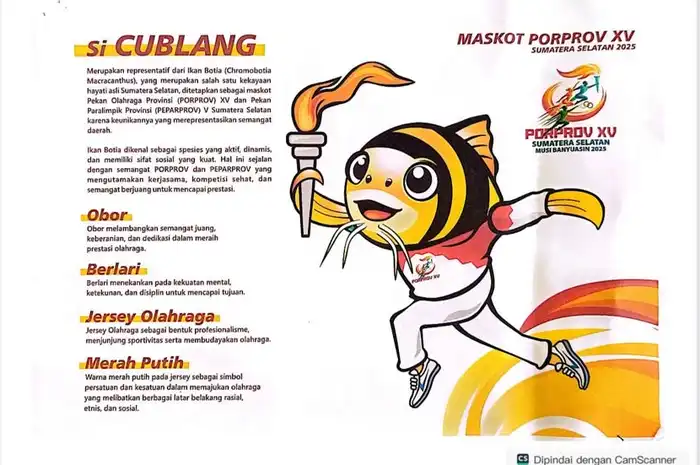 Gubernur Sumsel Setujui Maskot dan Logo Porprov XV Usulan Bupati Muba ...