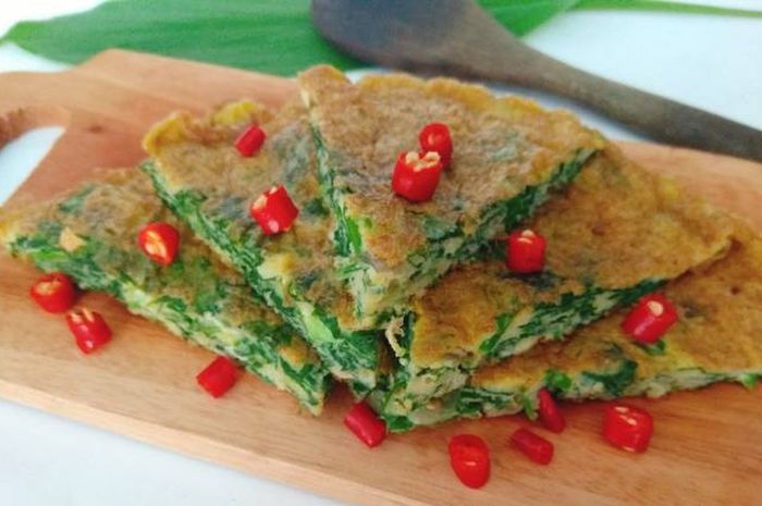 Resep Membuat Telur Dadar Bayam yang Enak dan Bergizi Tinggi - Sonora.id
