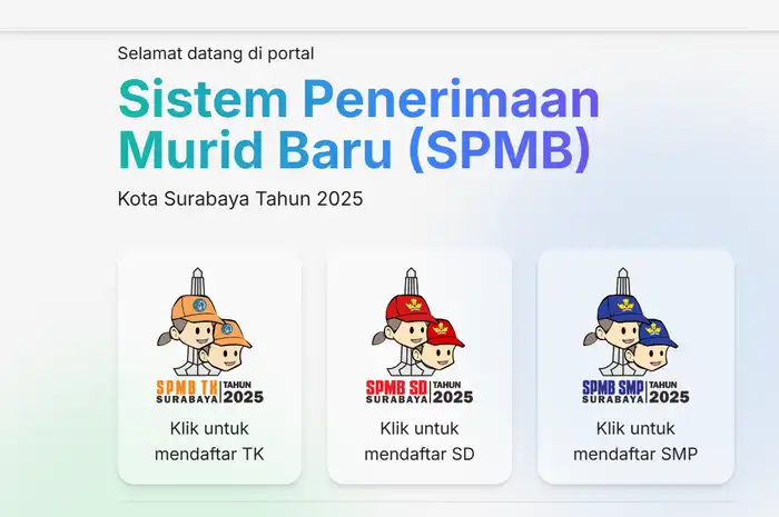SPMB SMP Surabaya 2025 Jalur Rapor: Cara Daftar dan Persyaratannya ...